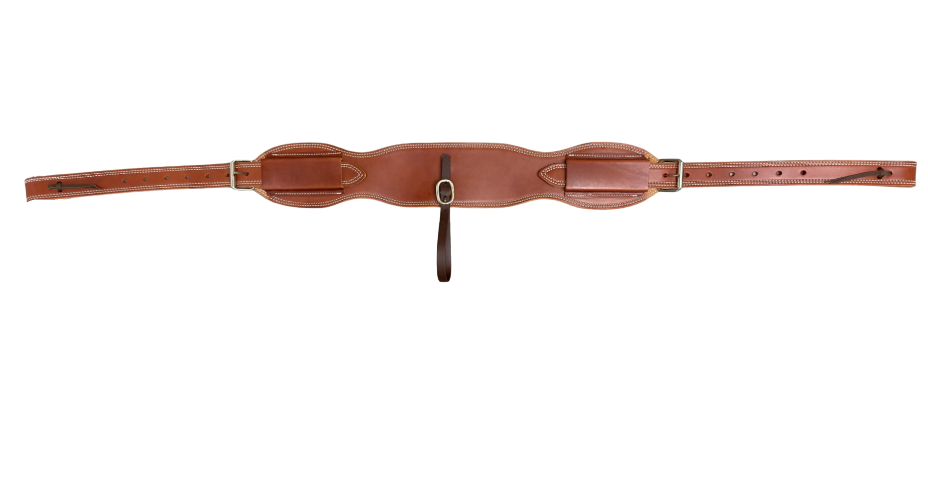 Berlin Custom Leather Roper Back Cinch Complete Set w/Billets – R Bar B