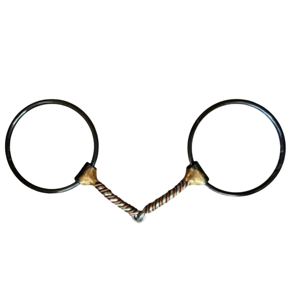 Dutton Twisted Wire Ring Snaffle Bit – R Bar B