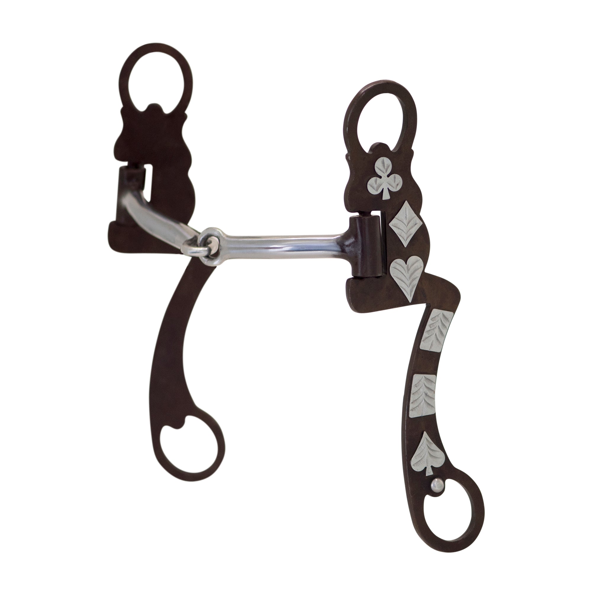 Cowboy Tack Tombstone Gambler Snaffle Bit – R Bar B