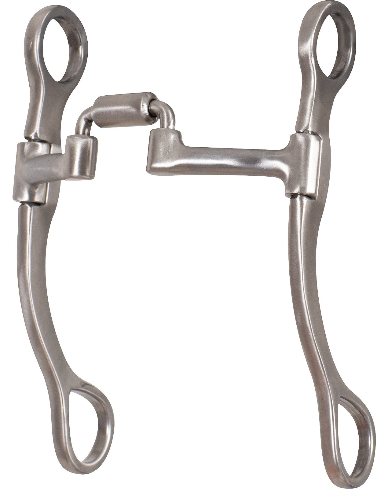 Classic Equine Low Port 7-1/2 Shank Stainless Steel Barrel Bit – R Bar B